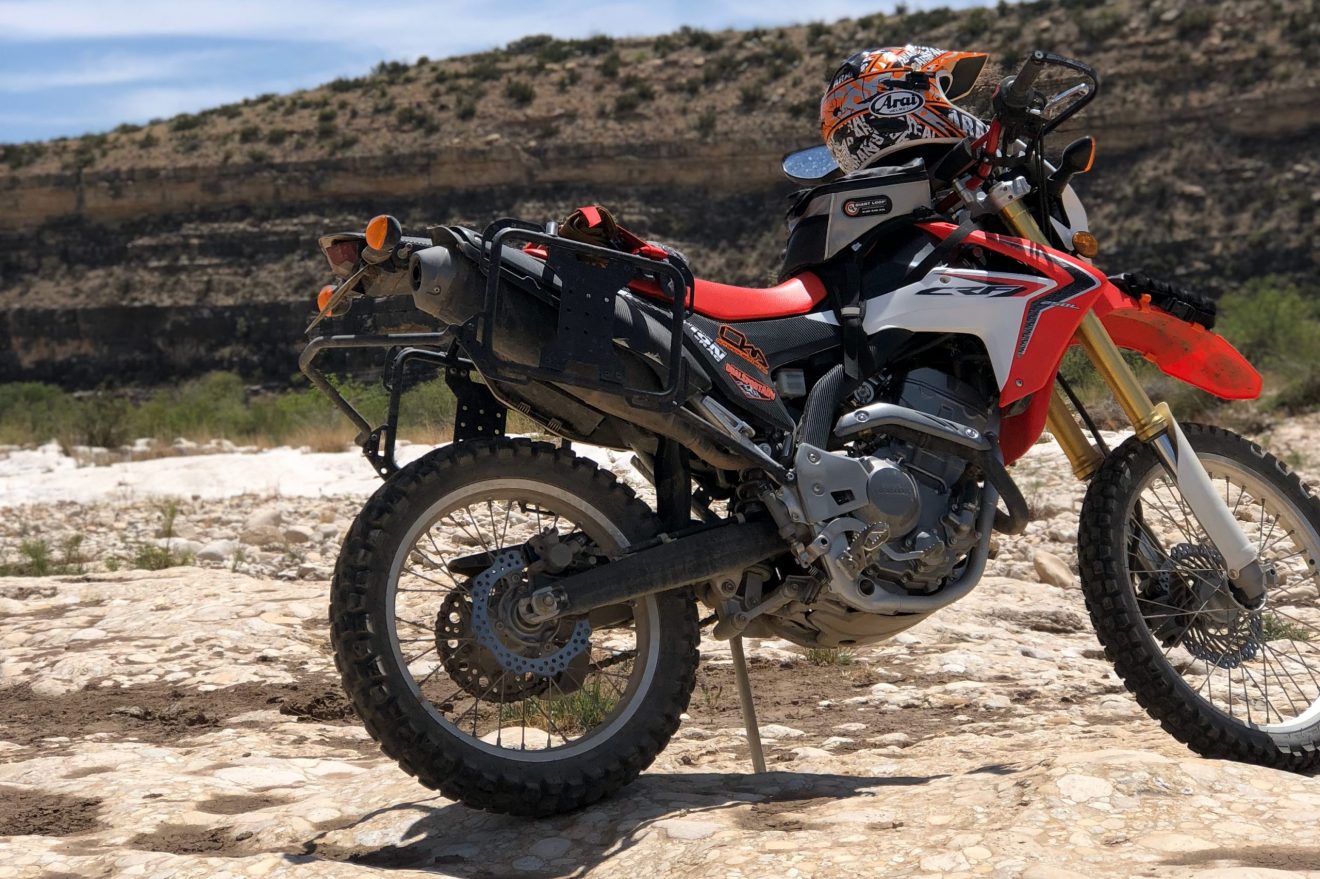 Honda CRF250L – Pannier Racks