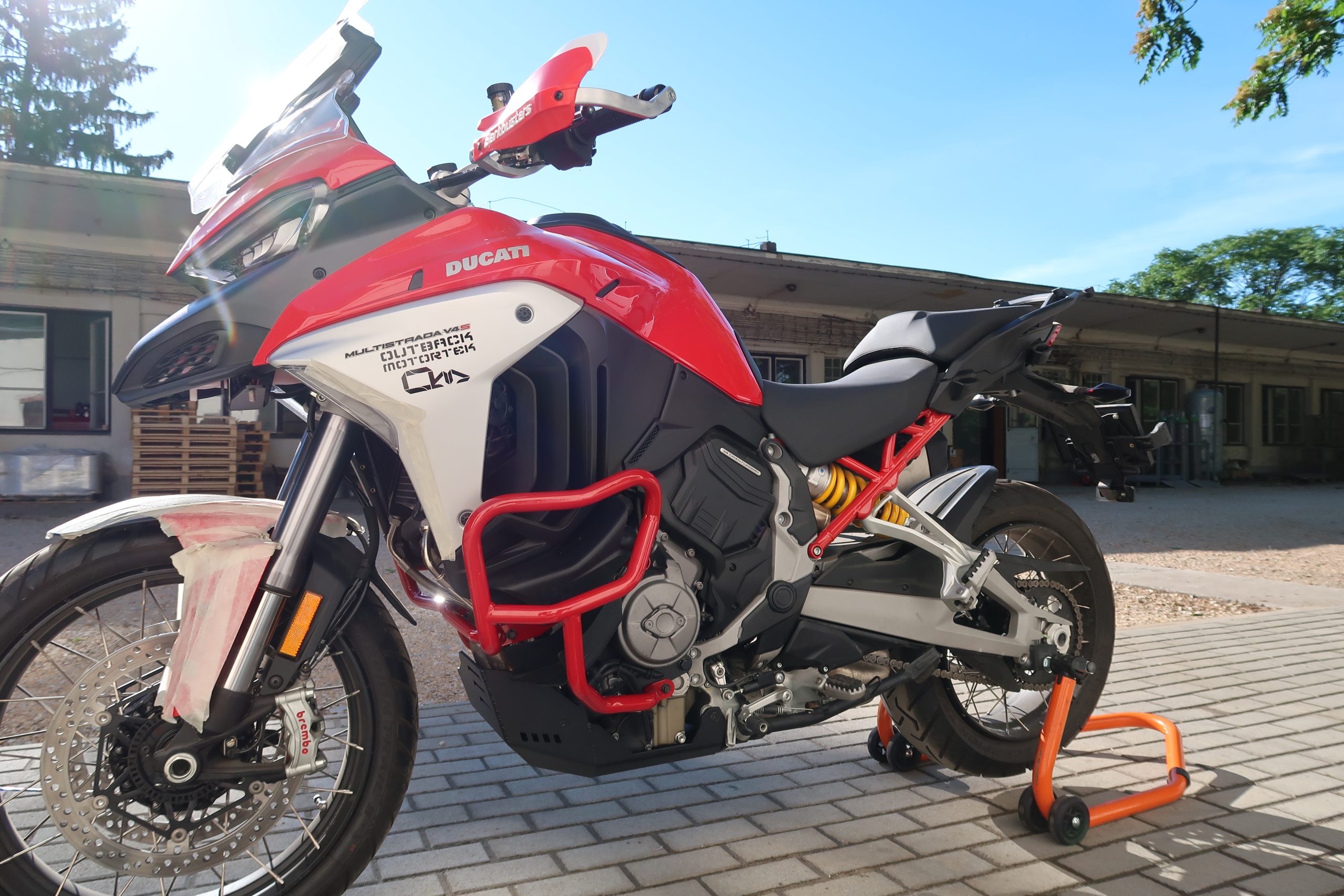 Ducati Multistrada V4 – Lower Crash Bars – Outback Motortek USA West