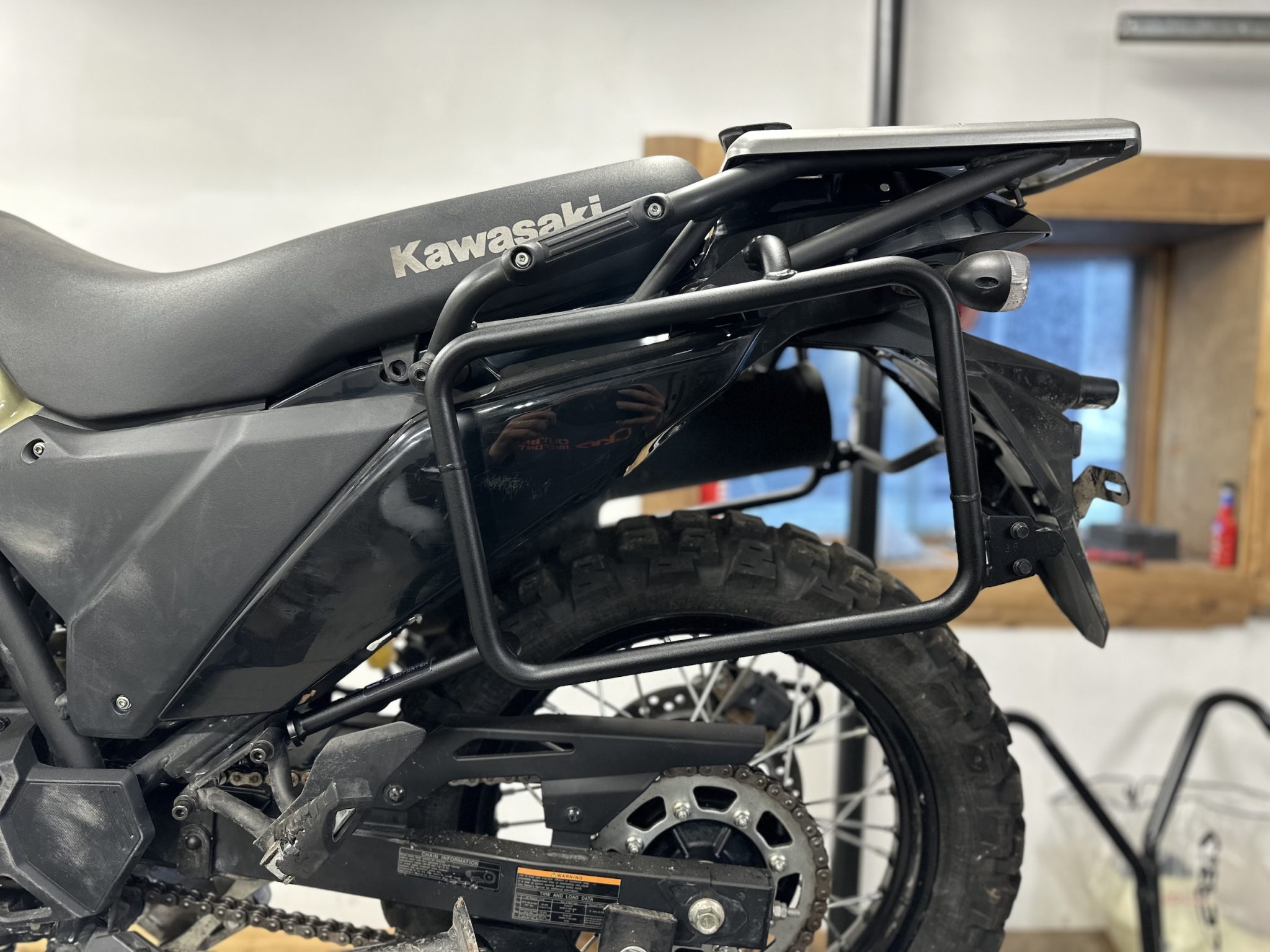 Kawasaki KLR650 – Pannier Racks – Outback Motortek USA West