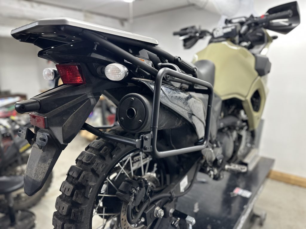 Kawasaki KLR650 – Pannier Racks – Outback Motortek USA West
