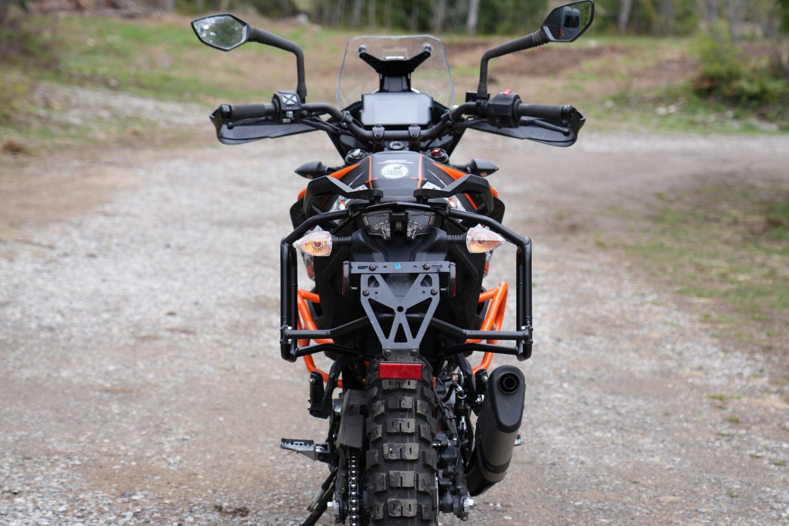 KTM 390 Adventure – Pannier Racks