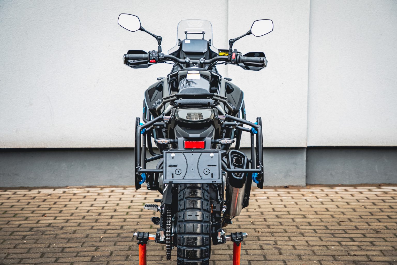 CFMoto Ibex 450 – Pannier Racks – Outback Motortek USA West